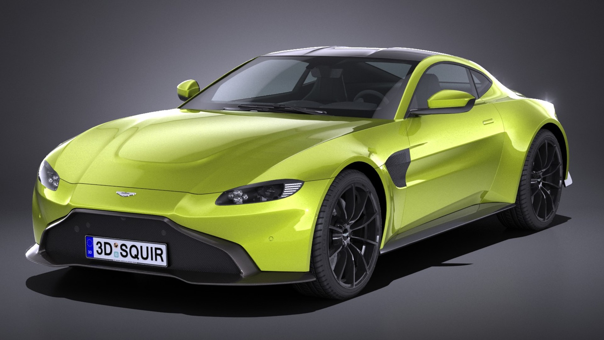 3D aston martin vantage model - TurboSquid 1248759
