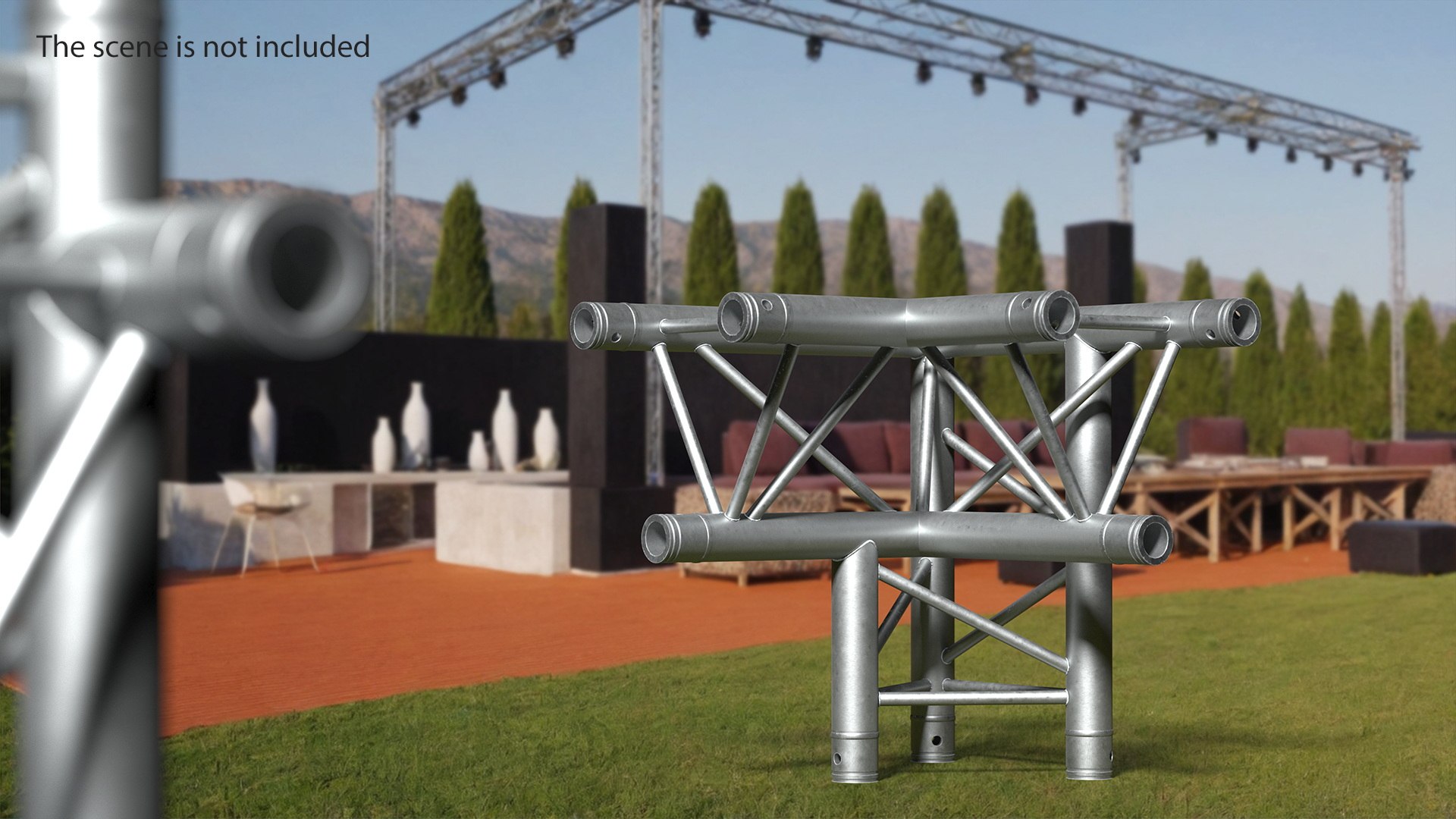 Architecture Truss Modular Triangular 3D Model - TurboSquid 2265683