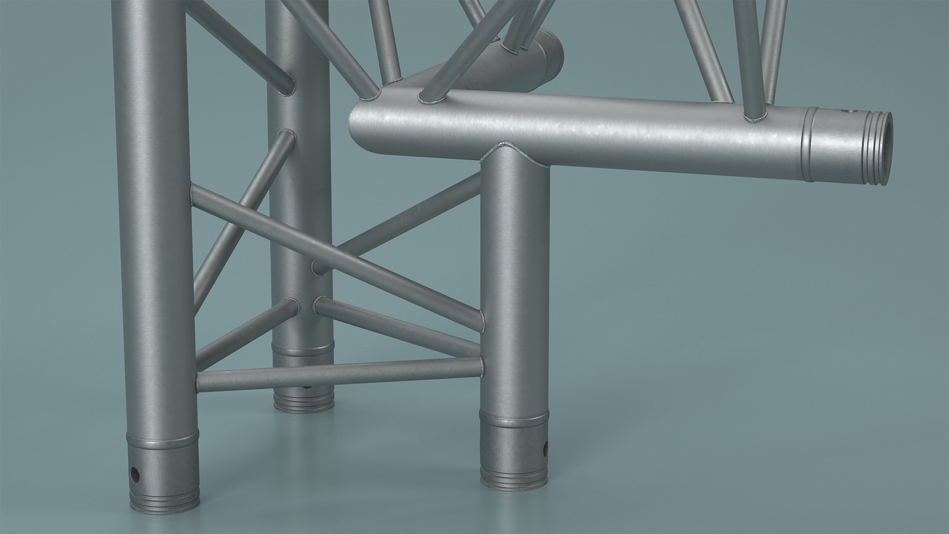 Architecture Truss Modular Triangular 3D Model - TurboSquid 2265683