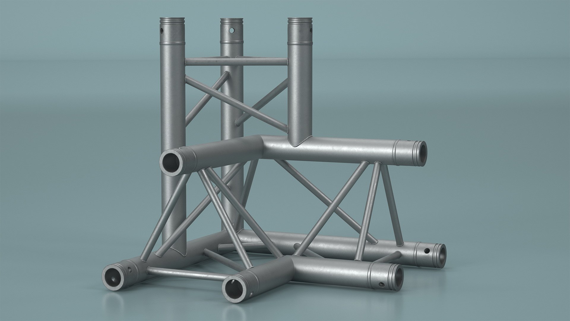 Architecture Truss Modular Triangular 3D Model - TurboSquid 2265683