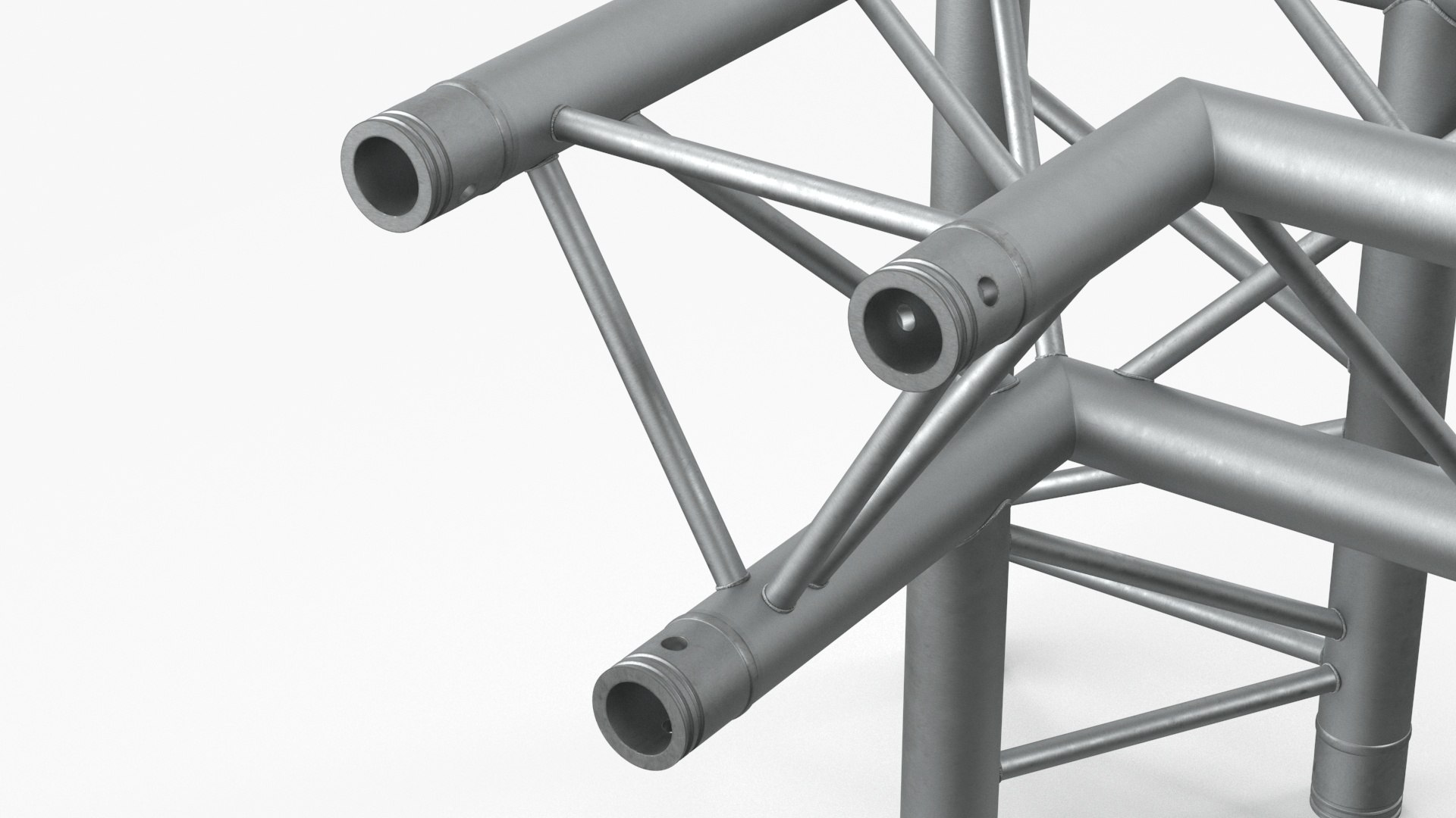 Architecture Truss Modular Triangular 3D Model - TurboSquid 2265683