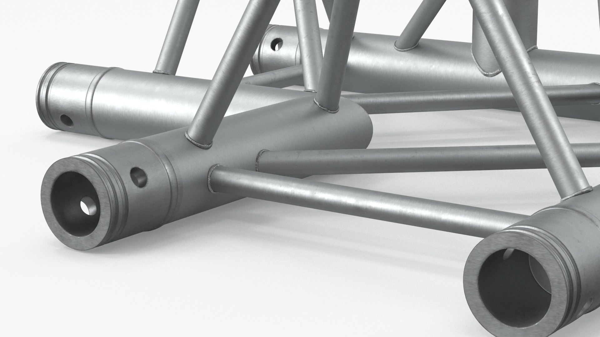 Architecture Truss Modular Triangular 3D Model - TurboSquid 2265683