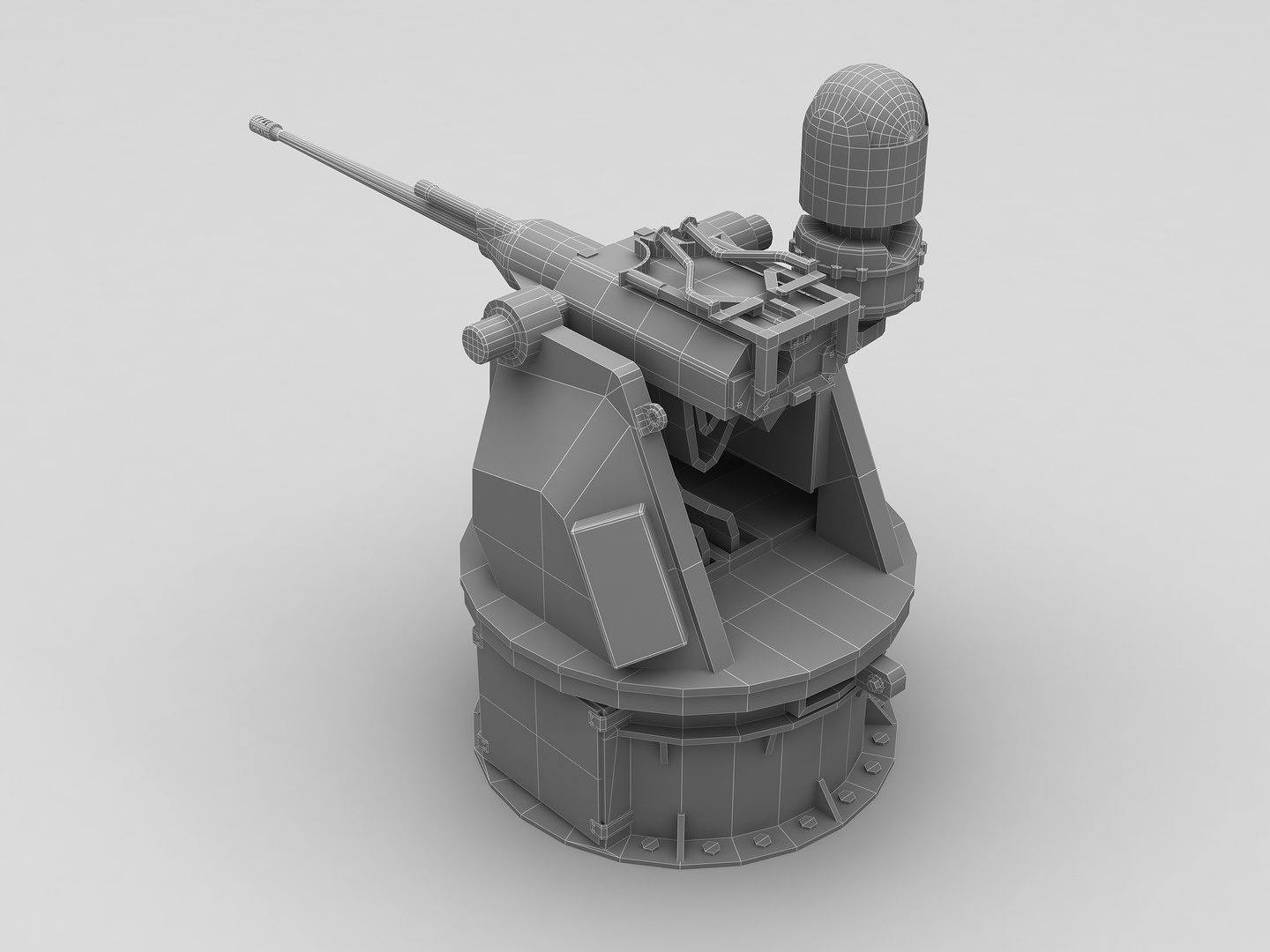 M242Bushmaster 3D Model - TurboSquid 2018699