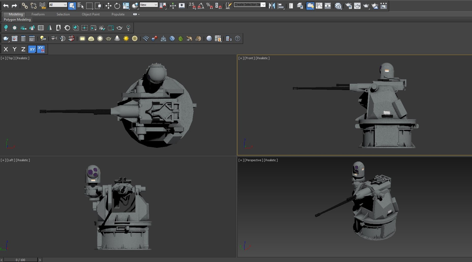 M242Bushmaster 3D Model - TurboSquid 2018699