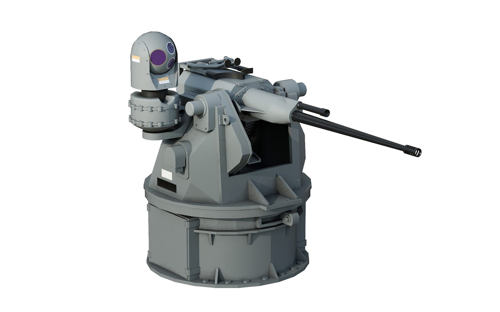 M242Bushmaster 3D Model - TurboSquid 2018699