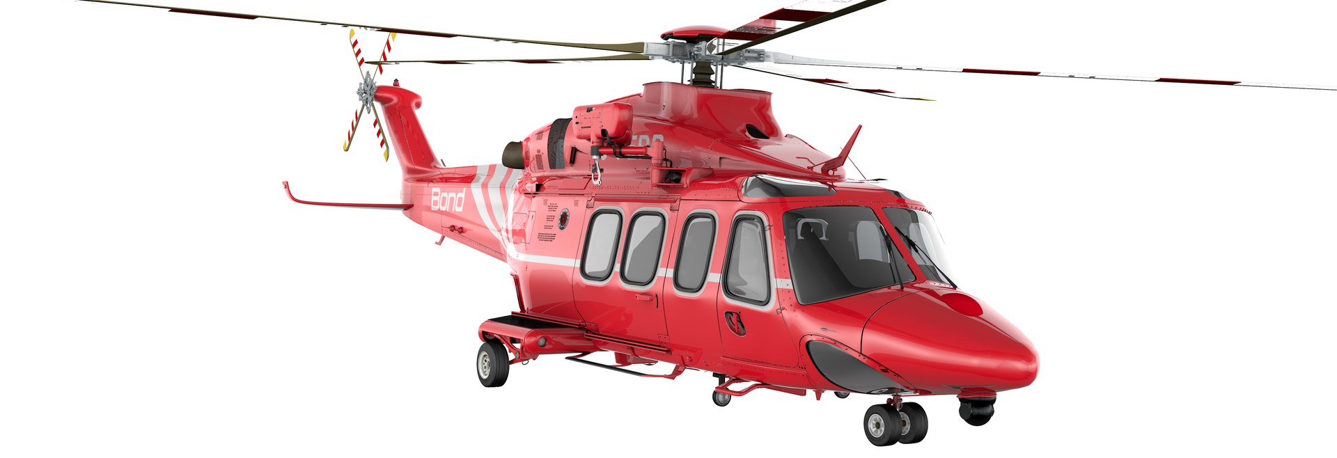 AW139 BOND Helicopter L2275 Model - TurboSquid 2328907