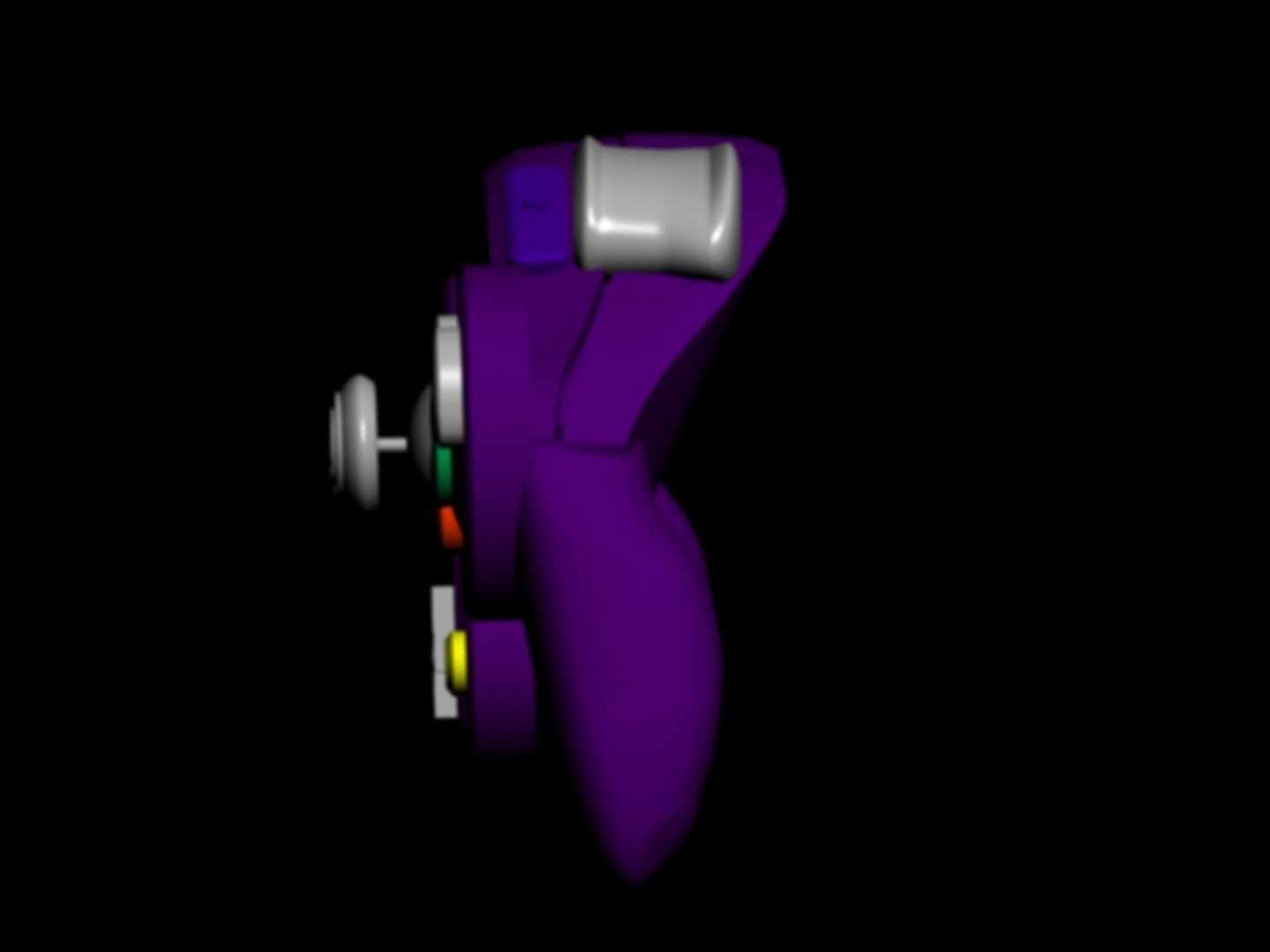 Gamecube Controller 3d Model