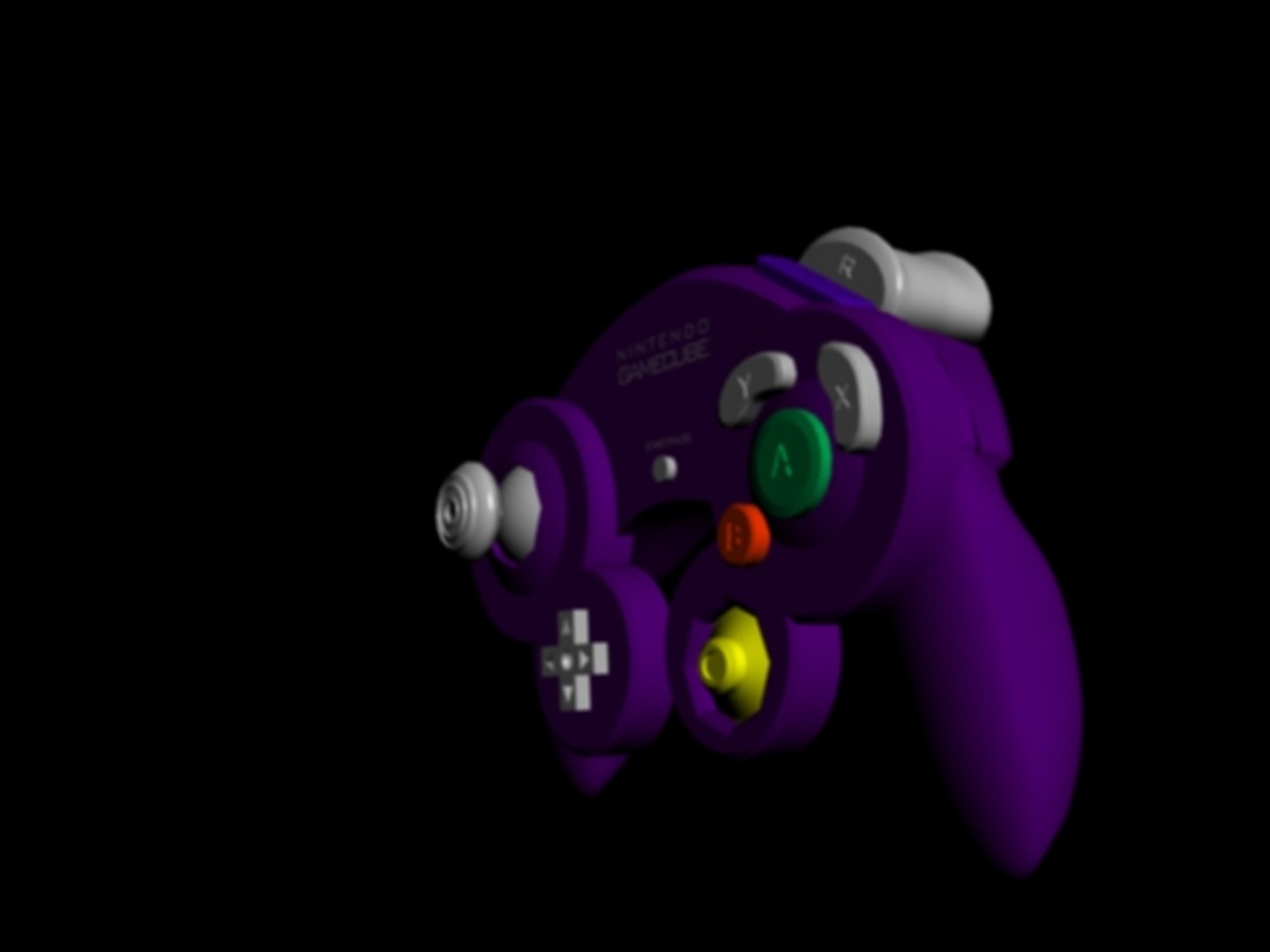 Gamecube Controller 3d Model