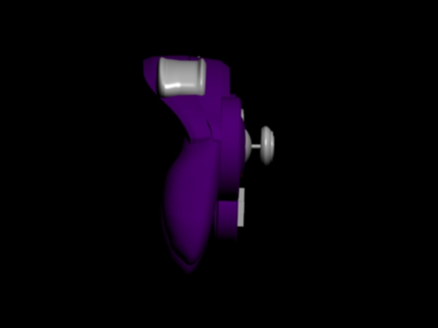 Gamecube Controller 3d Model