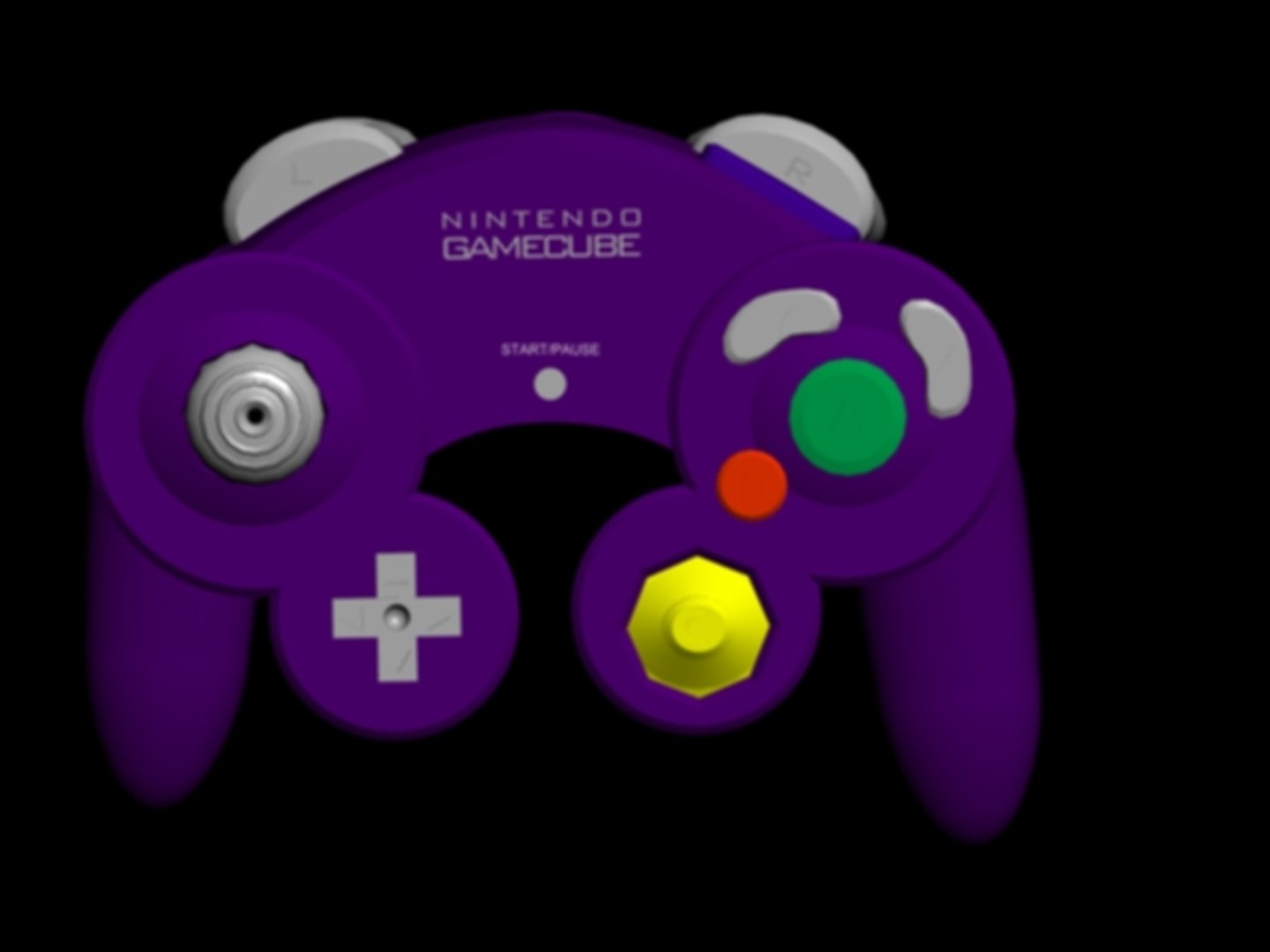 Gamecube Controller 3d Model