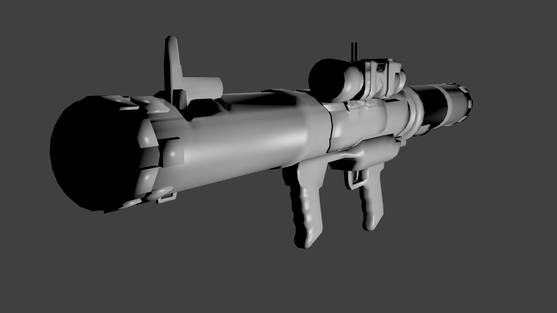 3ds Max Roket Launcher