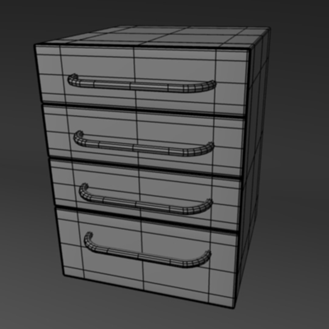 3d model cupboard