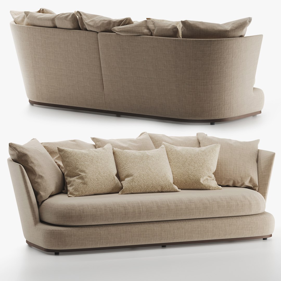 3D Apolo Sofa Model - TurboSquid 2211624