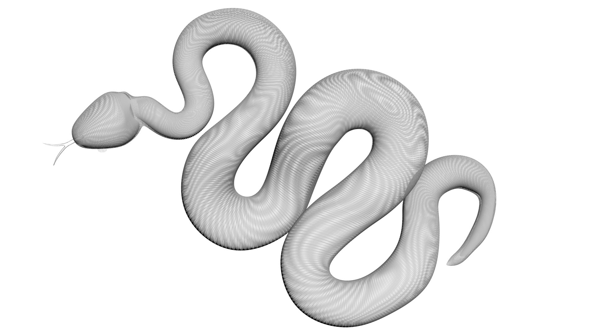 Viper Snake 3D Model - TurboSquid 2245595