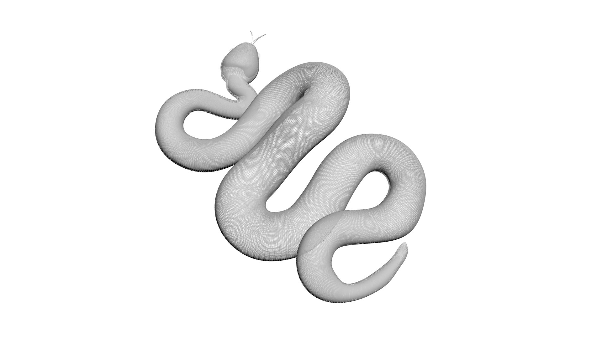 Viper Snake 3D Model - TurboSquid 2245595