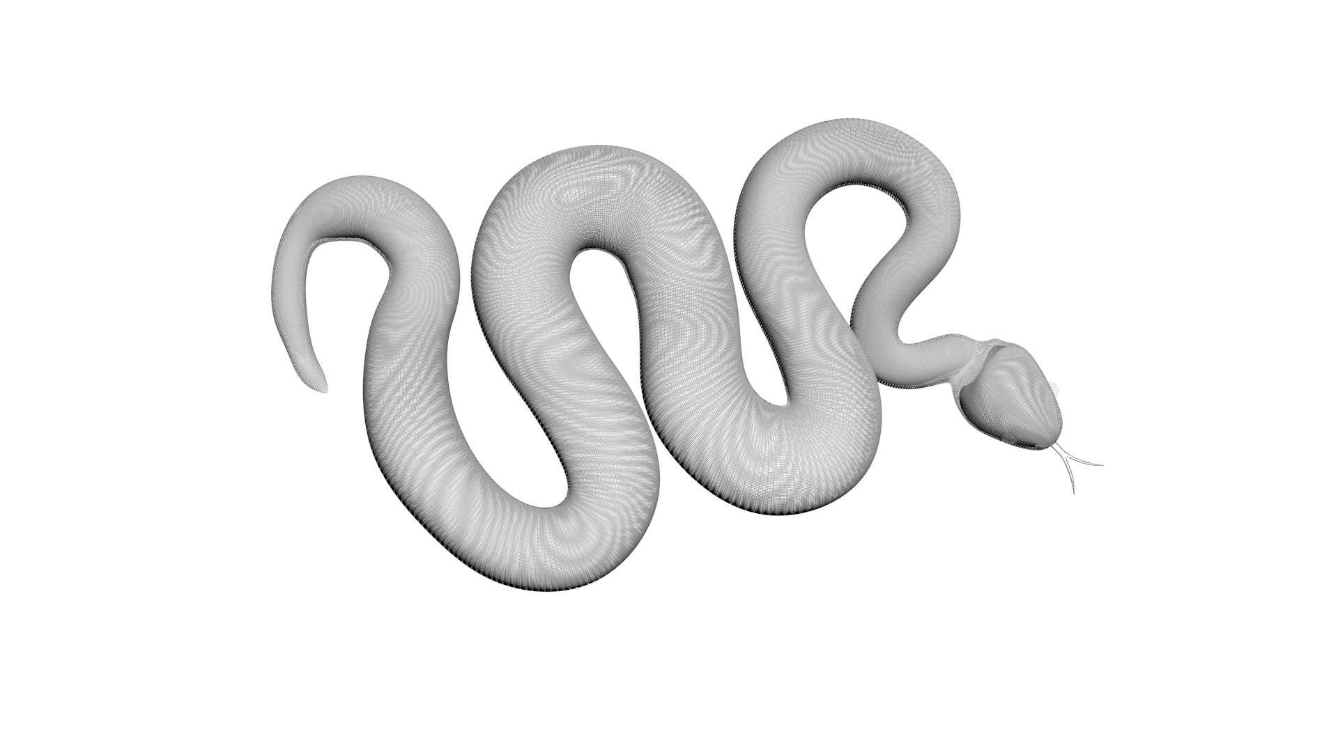 Viper Snake 3D Model - TurboSquid 2245595