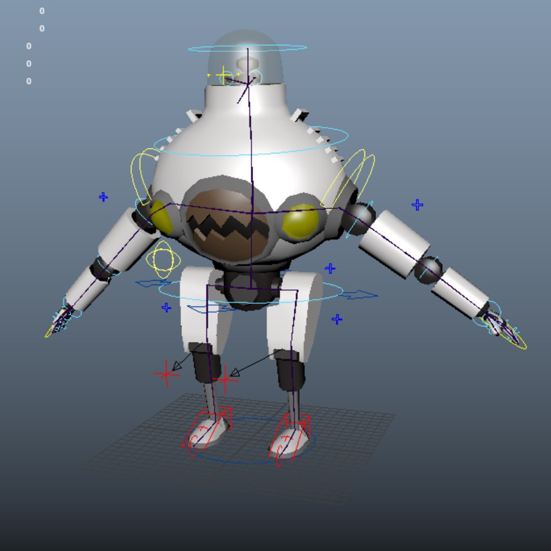 Low-poly robot 3D - TurboSquid 1681340