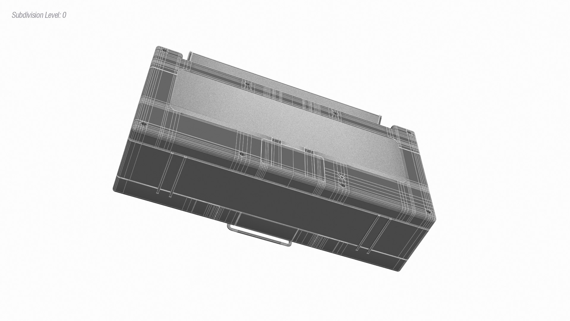 Gpo Retro Boombox Ghetto-blaster 3D Model - TurboSquid 1640999