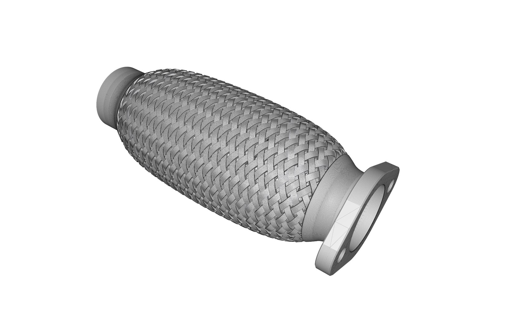 Car exhaust catalytic converter catalyst 3D model - TurboSquid 1880604