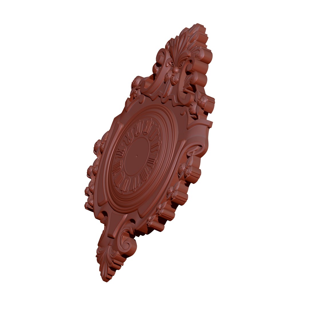 3D Clock Face - TurboSquid 1417679