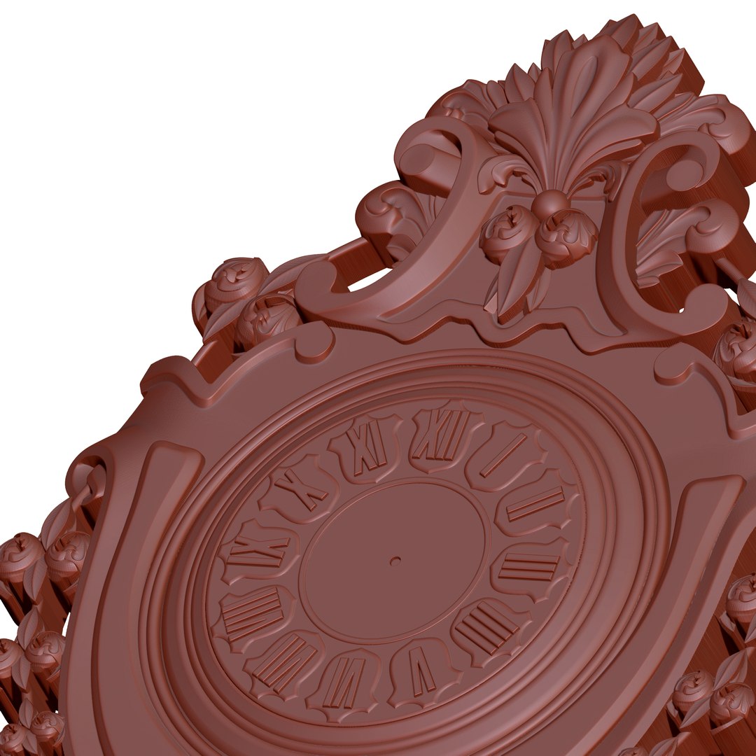 3D Clock Face - TurboSquid 1417679
