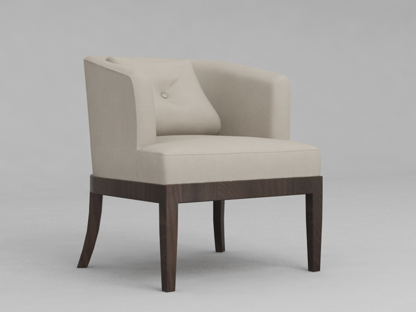 Braxton Dresden Chair 3d Model