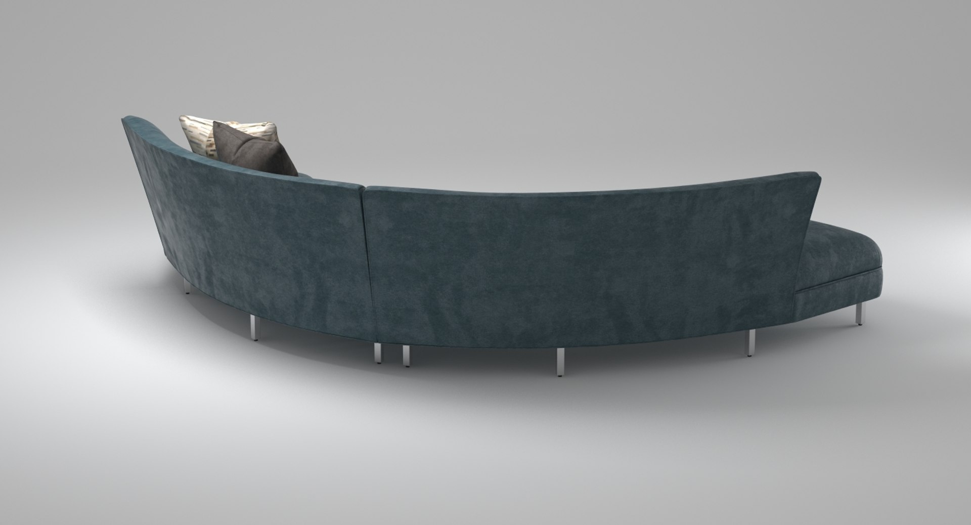 3d Model Sofia Sectional