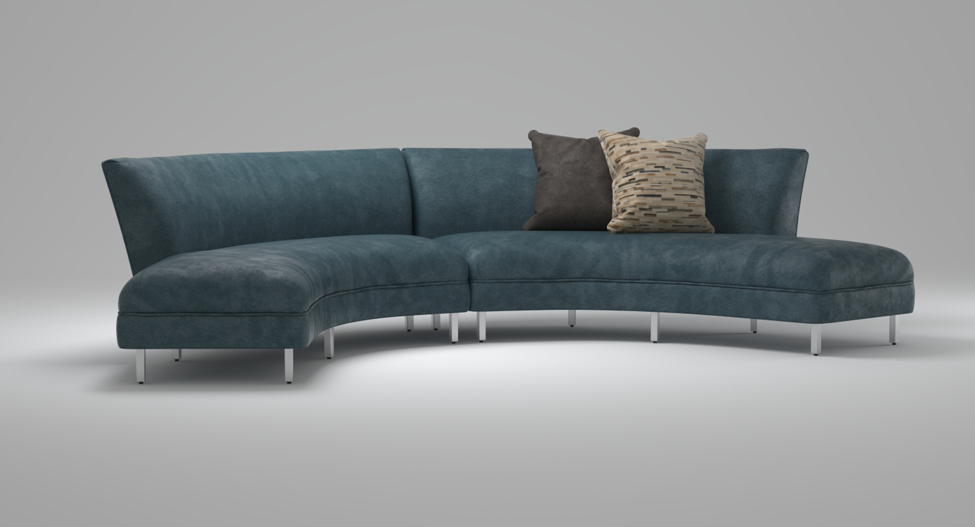 3d Model Sofia Sectional