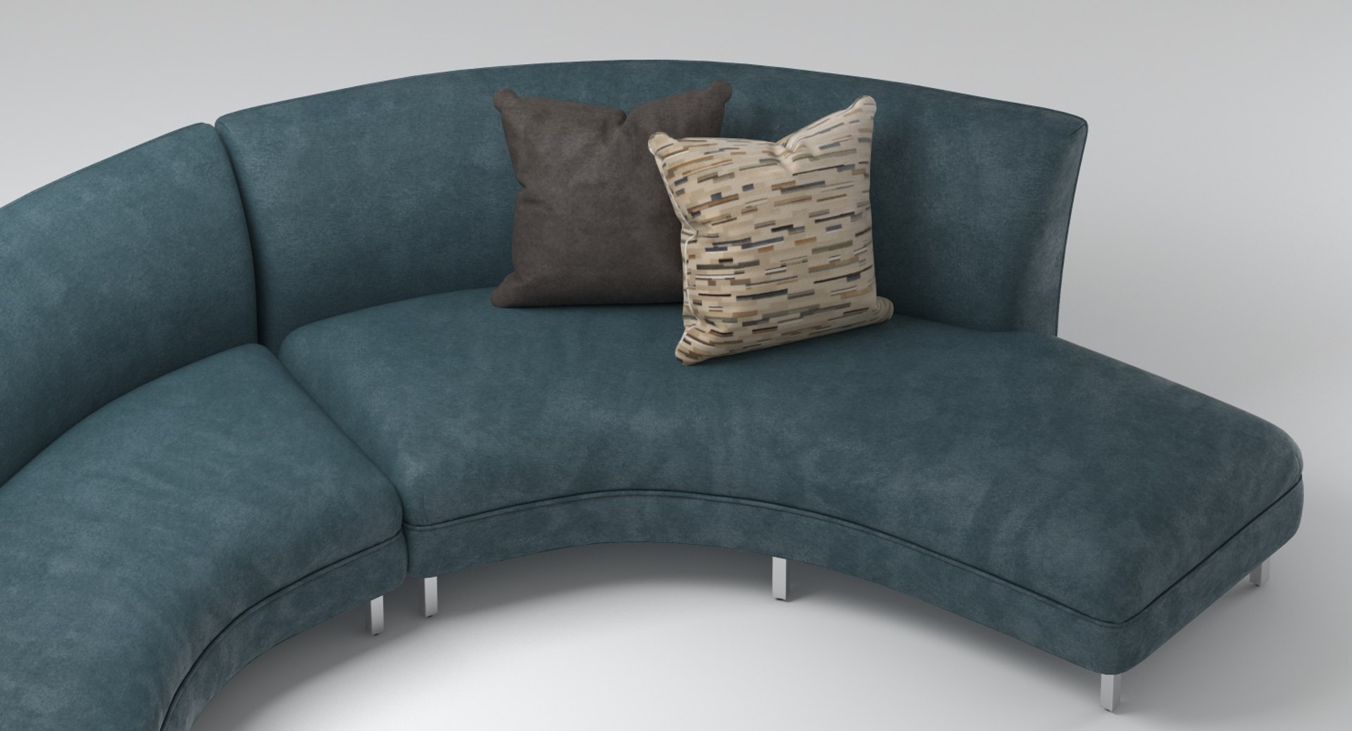 3d Model Sofia Sectional