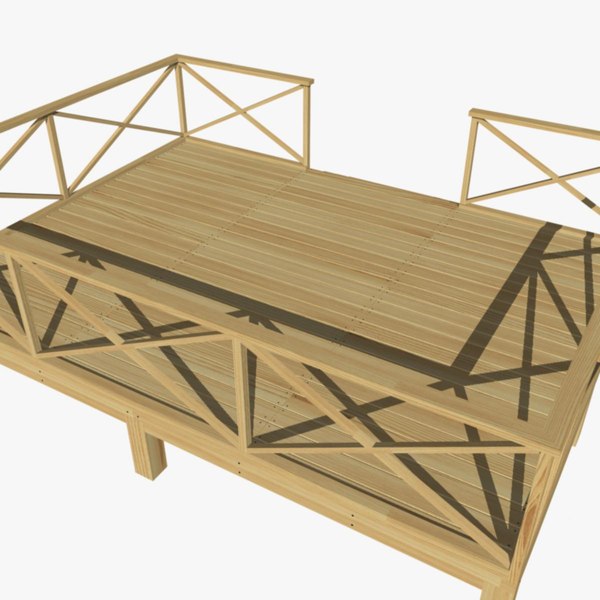 테라스 우드 01 3D 모델 - TurboSquid 691497