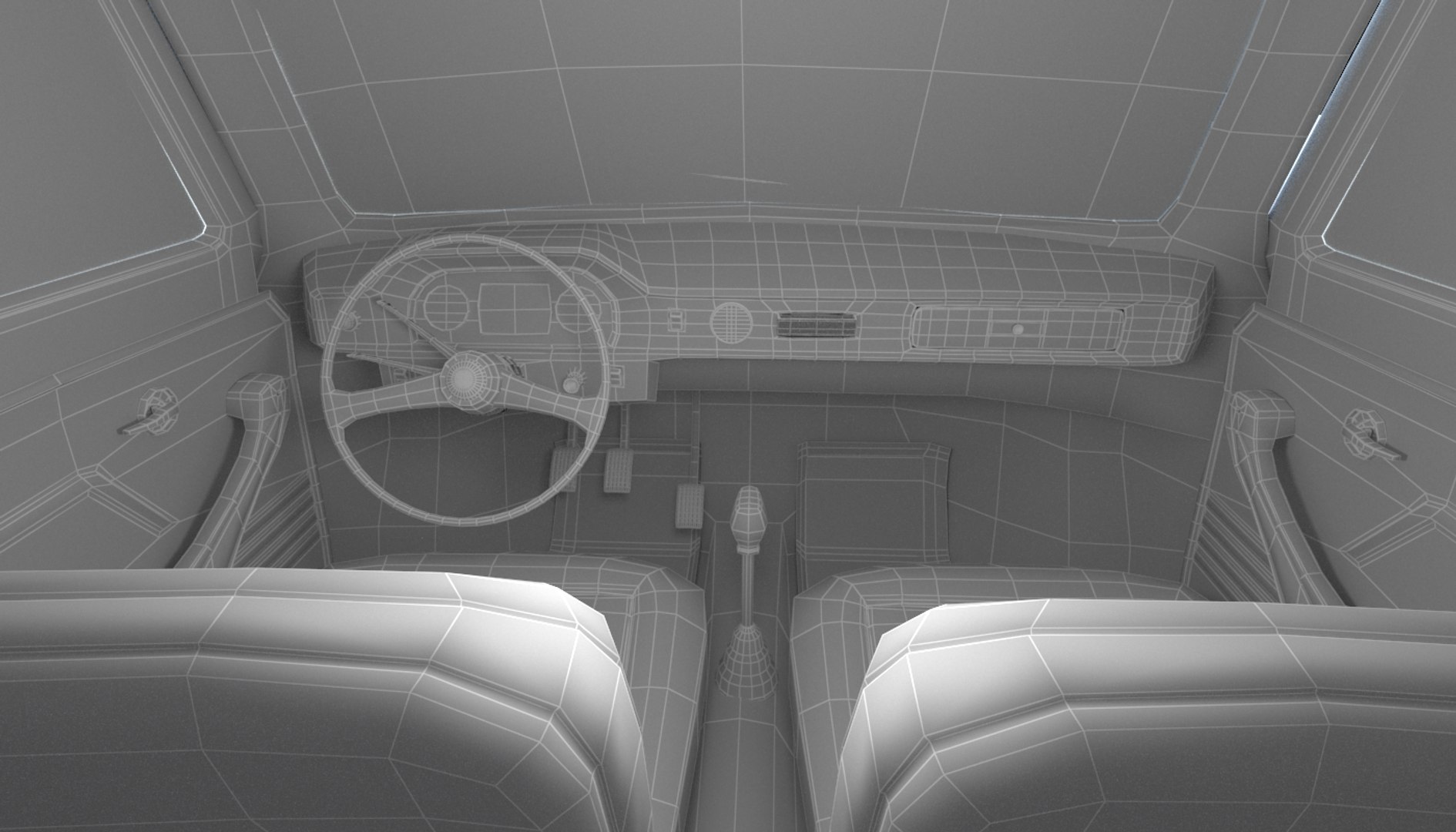 3D Car Zaz Model - TurboSquid 1537612