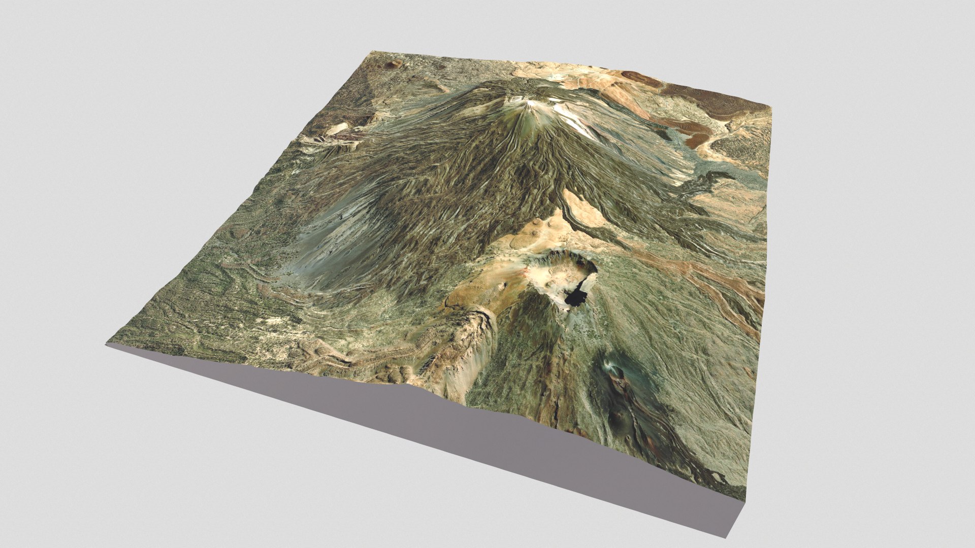 3D Model Volcano Teide Spain - TurboSquid 2457551