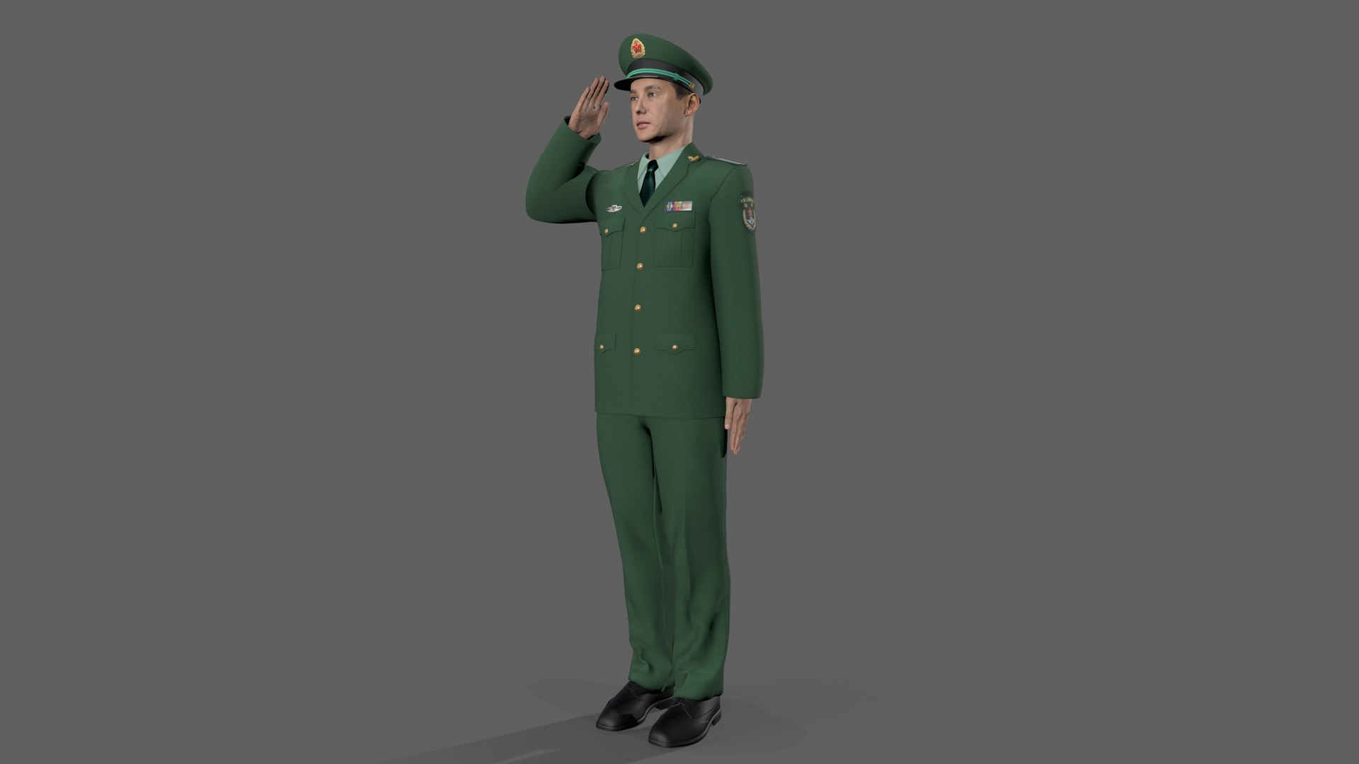 3D Soldier Character Model - TurboSquid 2218797