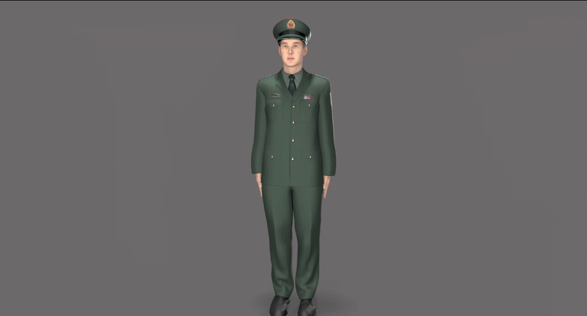 3D Soldier Character Model - TurboSquid 2218797