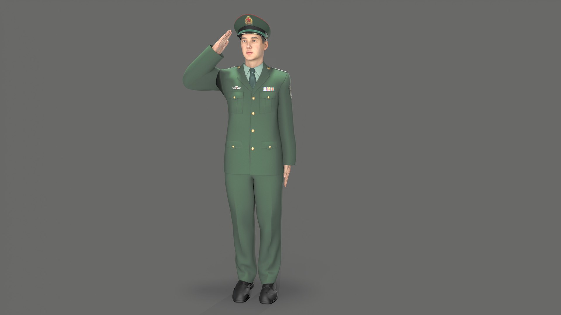 3D Soldier Character Model - TurboSquid 2218797