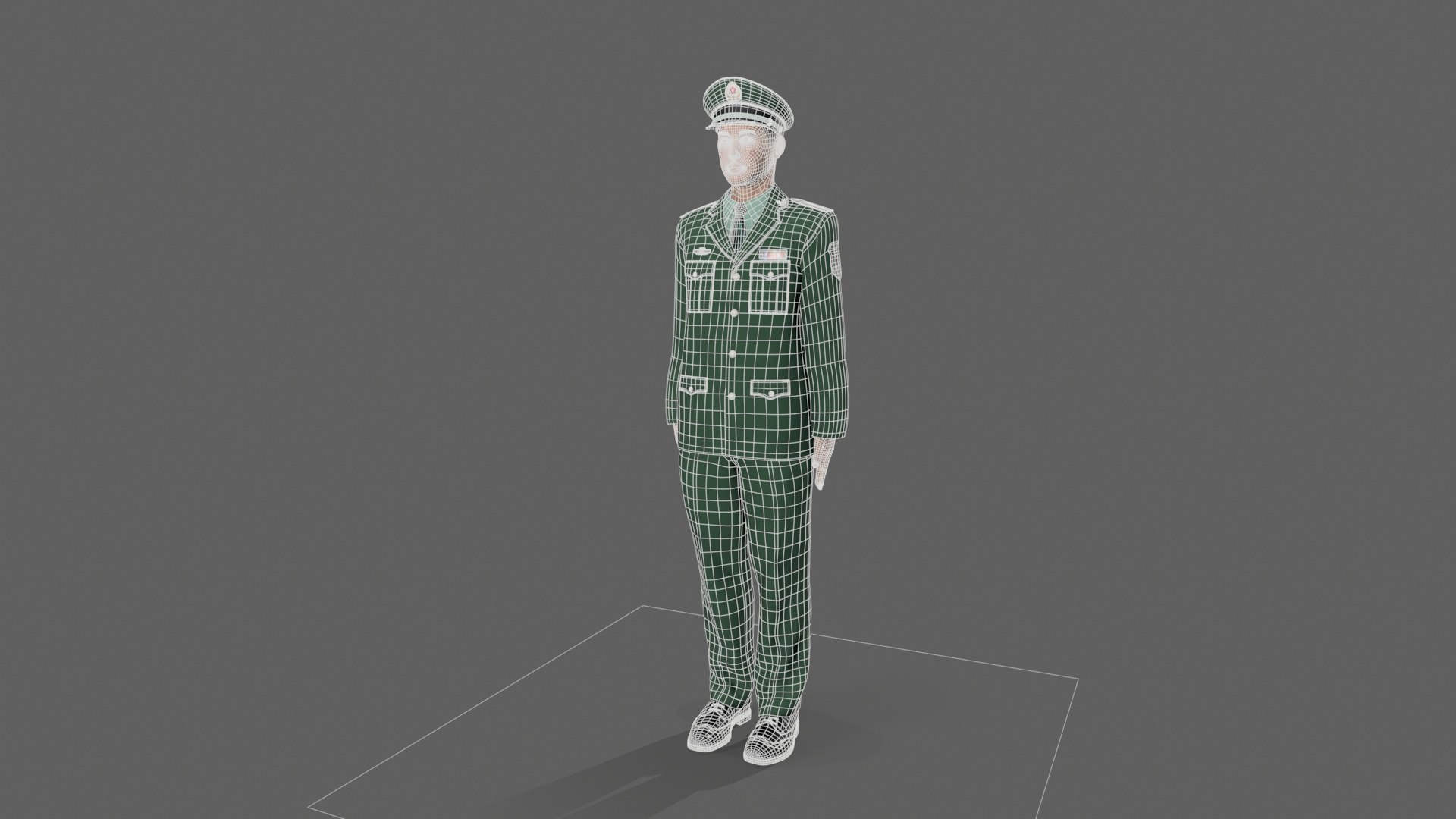 3D Soldier Character Model - TurboSquid 2218797