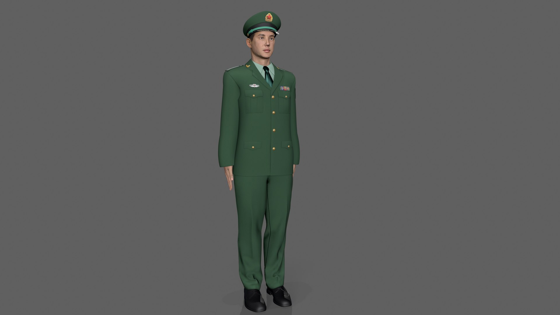 3D Soldier Character Model - TurboSquid 2218797