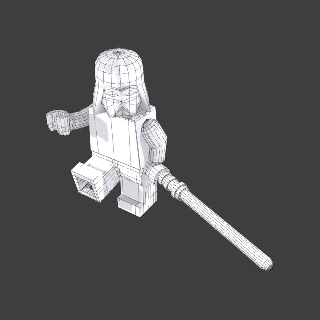 Free Lego Human 3d Model