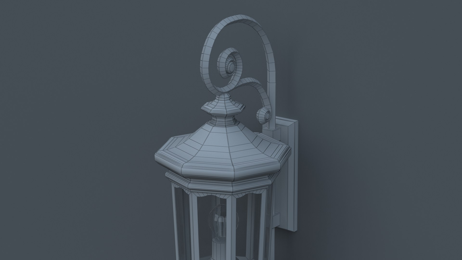 3D outdoor lamp model - TurboSquid 1474595