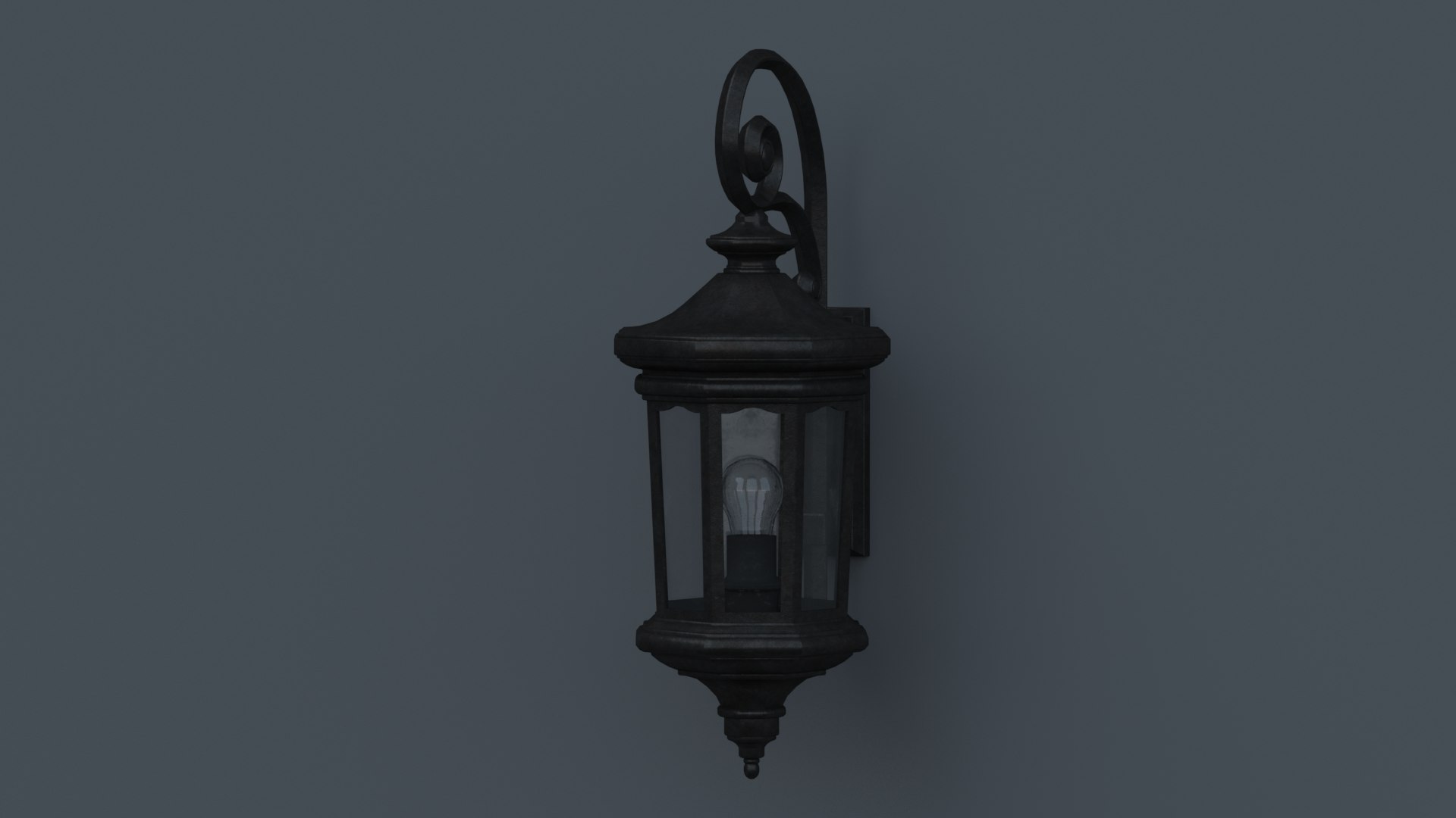 3D outdoor lamp model - TurboSquid 1474595