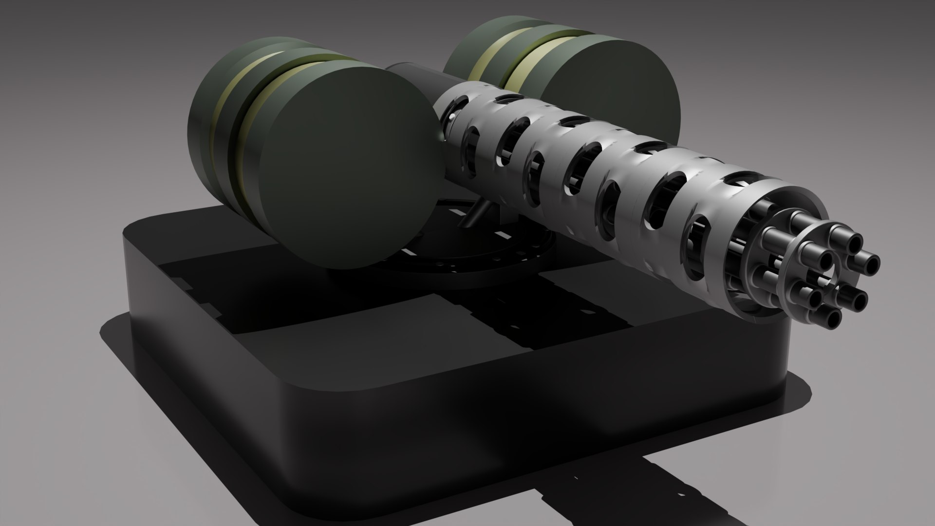 Autocannon Turret From Rimworld 3D Model - TurboSquid 2275969