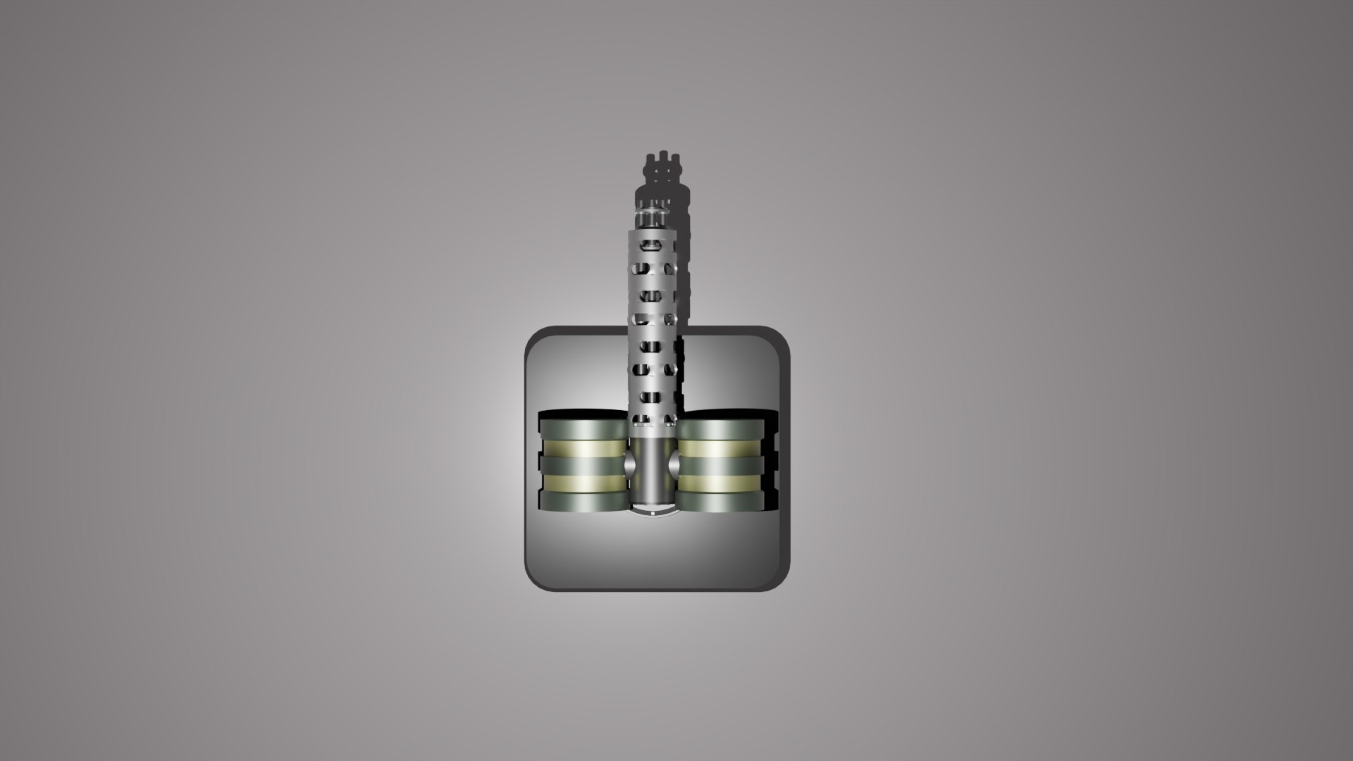 Autocannon Turret From Rimworld 3D Model - TurboSquid 2275969