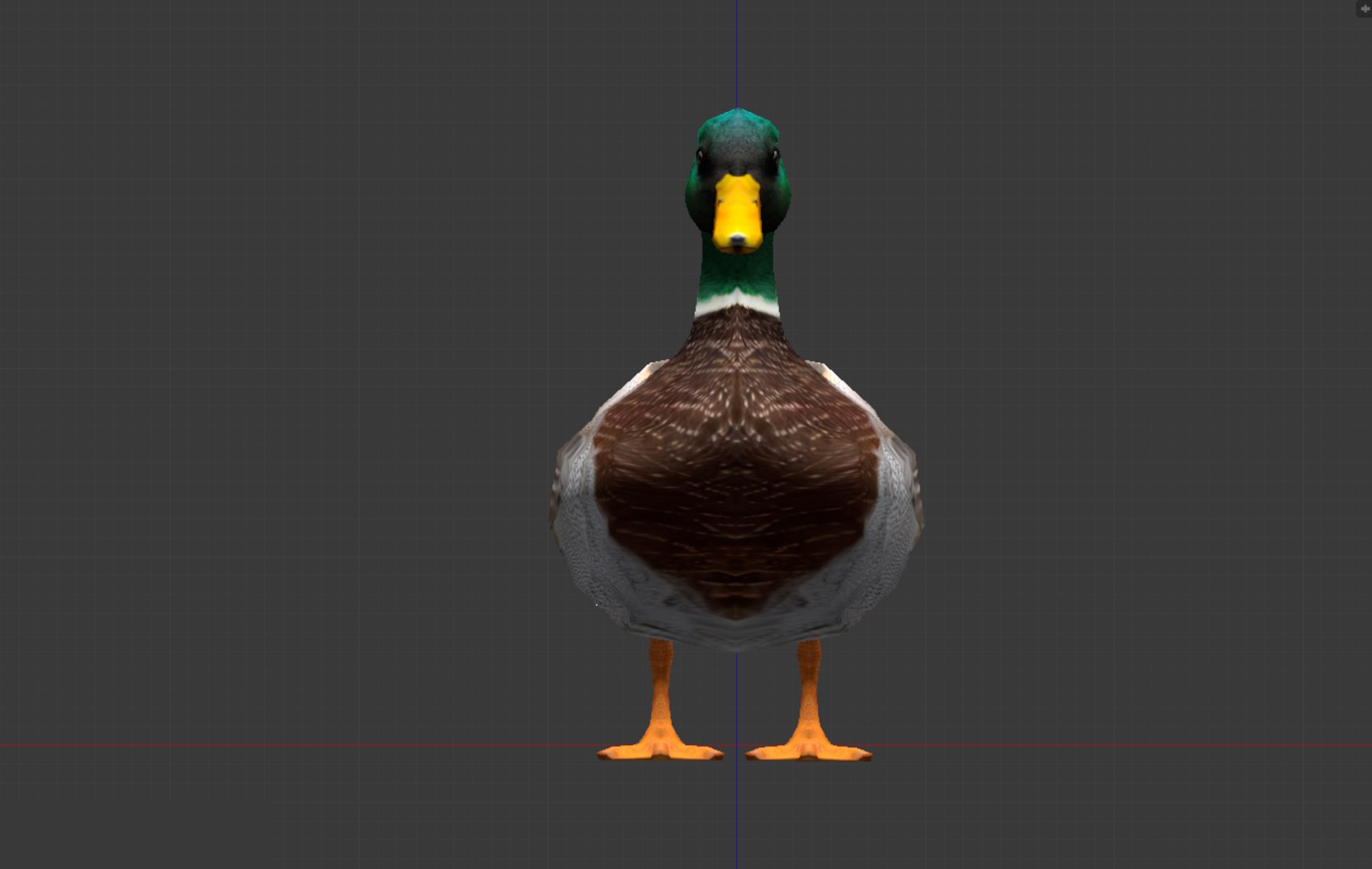 3D Model Low Poly Animated Mallard Ducks - TurboSquid 2187936