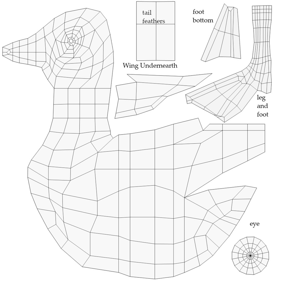 3D Model Low Poly Animated Mallard Ducks - TurboSquid 2187936