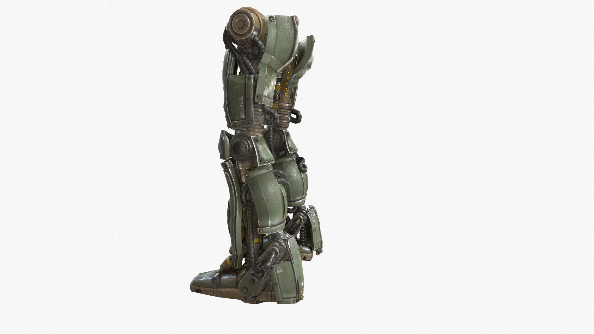 Mech kitbash parts - 3D - TurboSquid 1641227