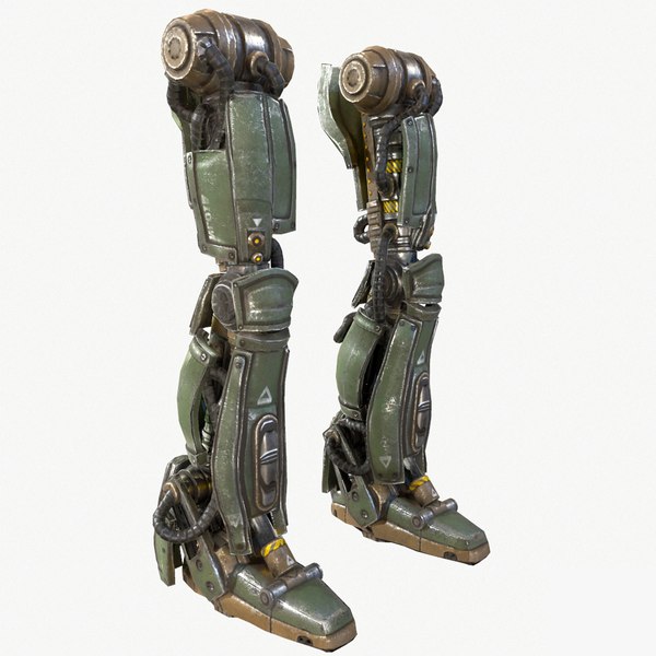 3D mech kitbash parts - model - TurboSquid 1641293