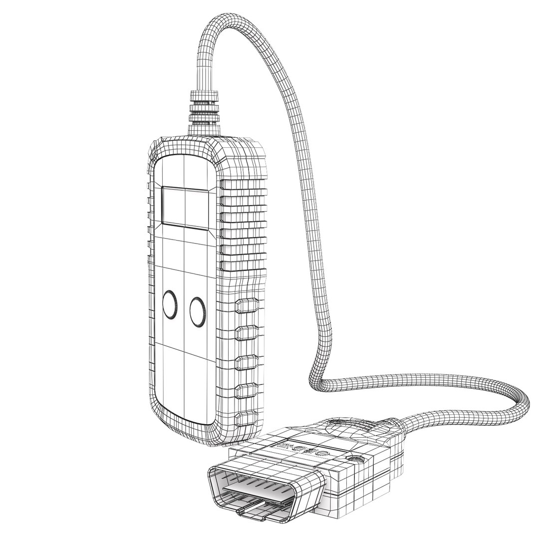 3D Obd2 Scanner Car Code - TurboSquid 1514049