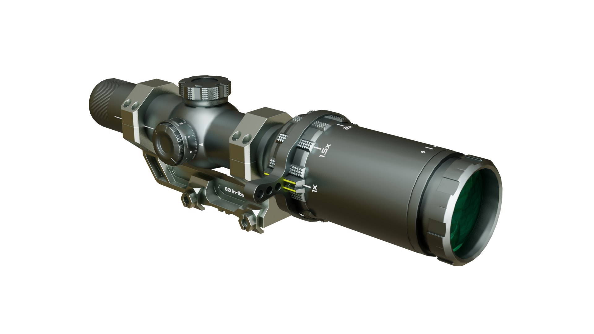 Sniper Scope 3D Model - TurboSquid 1736064