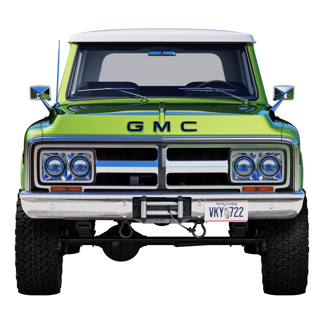 3D GMC Jimmy 1969 - TurboSquid 2196199