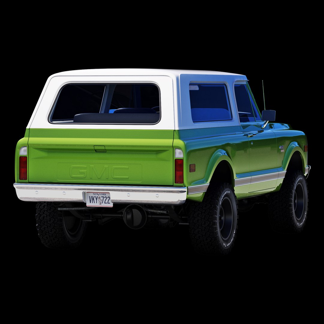 3D GMC Jimmy 1969 - TurboSquid 2196199